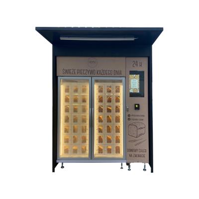China Environmentally Friendly Bakery Vending Machine Utilizes Sustainable Materials And Energy- R290 Refrigerant For Pie Products for sale