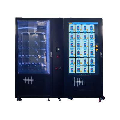 Hoogwaardige Outdoor Combo Vending machine met weerbestendig Huis straatvoedsel dranken vending machine