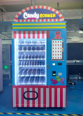 China Smart Candy Corner Vending Machine With 21.5-Inch Touchscreen Multiple Payment Options Candy Vending Machine for sale