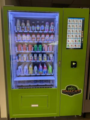 China Unmanned Retail Convenience Stores Snack Food Vending Machine With Smart Promotion System for sale