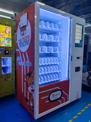 China Gemakkelijke snackfoodmachine voor onbemande winkels met slim promotiesysteem for sale