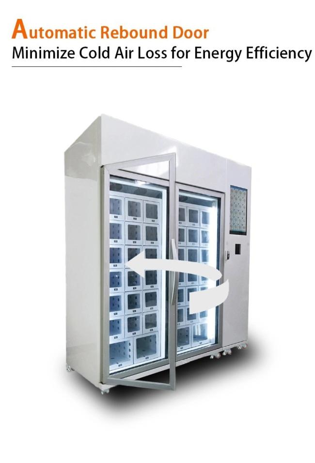 Farm Fresh 24/7 Locker Vending Machine with Automated Cooling and Contactless Payment