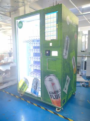 China Advertising Management Sales Data Tracking And Error Notifications Smart Alcohol Vending Machine for sale
