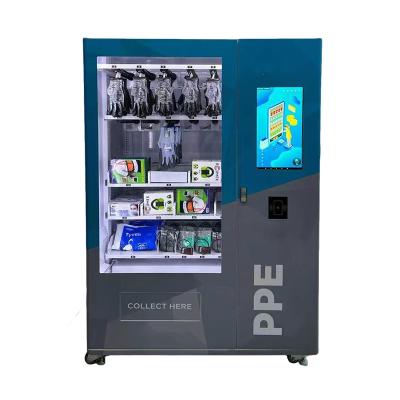 China Stroomlijnen van de distributie van PPE in productieomgevingen met zelfbedieningsmachines voor PPE Te koop