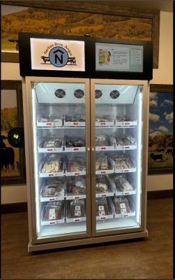 China Remote Operation Metal Ice Cubes Vending Machine for Fast and Convenient Service for sale