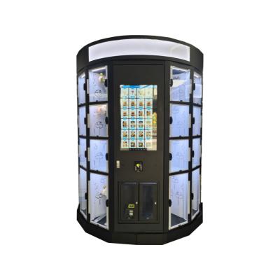 China Diseño resistente a la intemperie máquina expendedora de casilleros con 820W de potencia y tensión nominal en venta