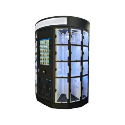 China Diseño resistente a la intemperie máquina expendedora de casilleros con 820W de potencia y tensión nominal en venta