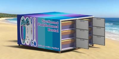 중국 야외 임대용 자동 SUP 카야크 판매 기계 판매용