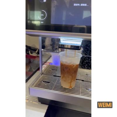 Китай Автоматический кофейный робот-бариста с настраиваемыми рецептами продается