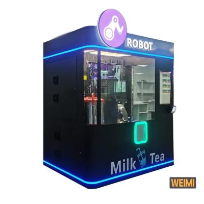 中国 6種類のフレーバーを備えた自動コーヒーロボットバリスタ自動販売機 販売のため