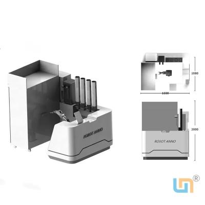 中国 6種類のフレーバーとフレッシュ抽出機能を備えたセルフサービス自動販売機 販売のため