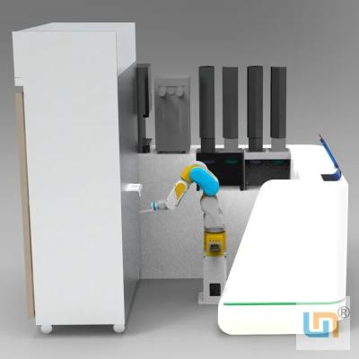 中国 6種類のフレーバーとフレッシュ抽出機能を備えたセルフサービス自動販売機 販売のため