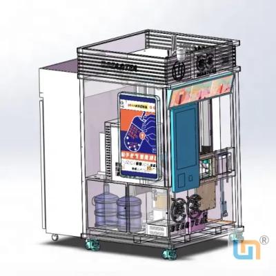 中国 6種類のフレーバーとフレッシュ抽出機能を備えたセルフサービス自動販売機 販売のため