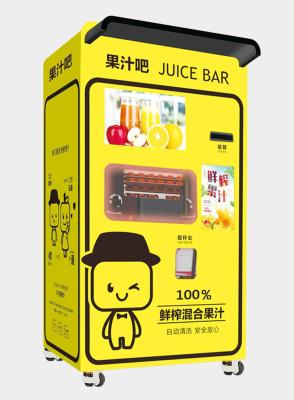 中国 自動清掃付きの300Wの新鮮オレンジジュース販売機 販売のため
