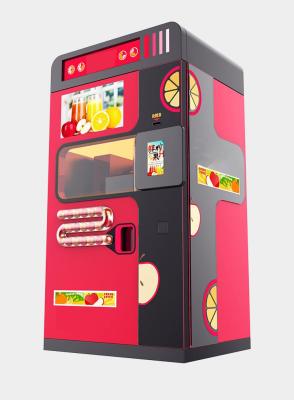 中国 自動洗浄・カード決済機能付きフレッシュオレンジジュース自動販売機 販売のため