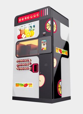 Chine Machine à vendre de jus d'orange frais avec nettoyage automatique et paiement par carte à vendre