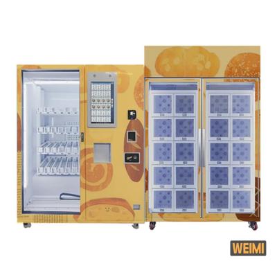 China Combo Lift Locker Vending Machine 20 Lockers 22-Inch Touchscreen for sale