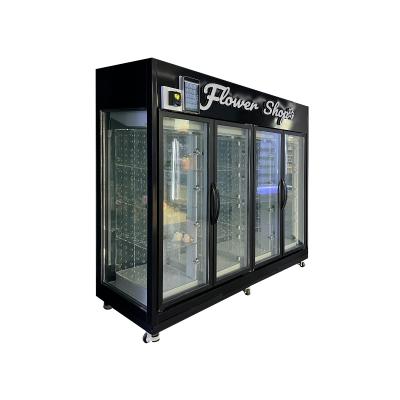 China ISO9001 Certified Flower Vending Machine with 5℃ Refrigeration and Modern Design for Fresh Flowers Bouquets for sale