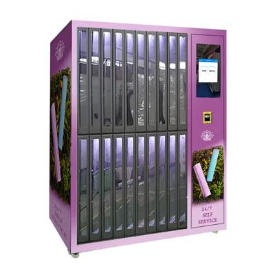 China 24/7 Unmanned Locker Vending Machine with 20 Lockers and 21.5 Inch Touch Screen for Gym Gear Rental System for sale