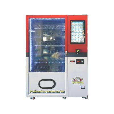 China Compact Pokemon Vending Machine with Customized Stickers with Card Reader Suitable for Selling TCG Product for sale