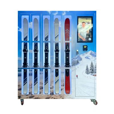 China Smart Snowboard Rental Locker Vending Machine With Receipt Device for Ski Resorts for sale