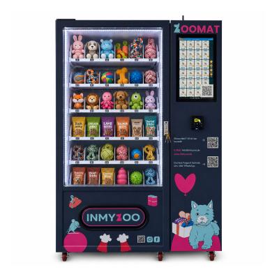 China Smart Pet Supply Vending Machine with Side Lockers: The Ultimate 24/7 Automated Pet Store for sale