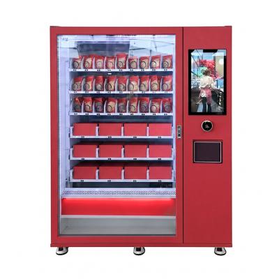 China High-Capacity Cookie Vending Machine with Smart Elevator System: Premium Automated Bakery Retail Kiosk for sale