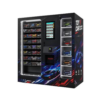 China Transparent Display Toy Vending Machine Providing Clear View of Toy Cars and Automated Customer Service for sale