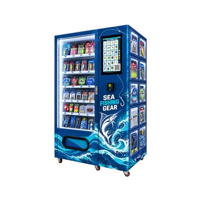 China Fishing Vending Machine for Fishing Gear with Large Side Lockers for sale