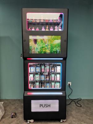 中国 21.5インチのタッチ画面 ショールームが付いている小型盲目箱の自動販売機 販売のため