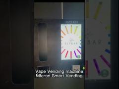 Wand gemonteerde Mini Smart Vape Vending Machine voor E-cig Tabak met leeftijdsherkenning systeem
