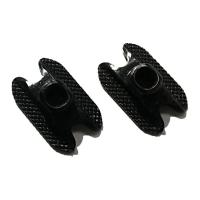 China Black Aluminium Extruded Sections Electrophoretic Metal Nut for sale