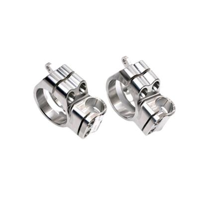 China AL6063 aluminiumlegering CNC die Delen van de Delen de Fiets Vaste Verbinding machinaal bewerken Te koop