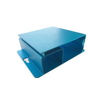 China La scatola di potere ha espulso scatola di alluminio di potenza di elaborazione di CNC di Shell della lega di alluminio delle parti 6063 for sale
