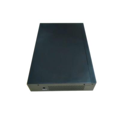 Cina Montaggio di metallo di precisione dello strato che timbra CNC di alluminio 6063 che lavora il commutatore a macchina Shell di POE di 16 porti in vendita