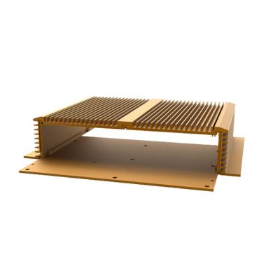 Cina Regolatore di alluminio Shell Extruded Aluminum Enclosure di potere dei profilati estrusi del dispositivo di presa di forza in vendita