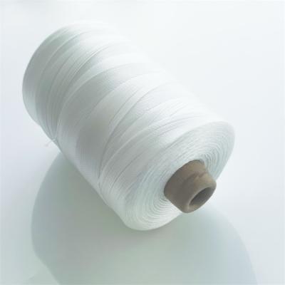 Quality Customization 6000D Polyester Thread For Sewing Machine Raw White for sale