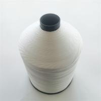 China 630D/3 White Polyester Thread Customized 100 Polyester Sewing Thread for sale