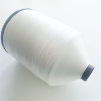 China 630D/3 White Polyester Thread Customized 100 Polyester Sewing Thread for sale