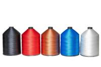 China High Tenacity Polyester Thread 6000D Red Heavy Duty Outdoor Sewing Thread for sale