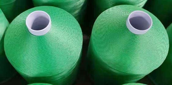 Quality Strong Green Polyester Thread Abrasion Proof Garment Sewing Thread for sale