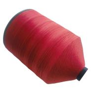 China 15 Pack High Tenacity Nylon Thread Spool Red Upholstery Thread for Leather 69 92 138 207 for sale