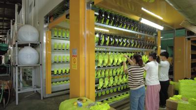 China 5mm Thickness Gloves Dipping Line 4000 Pairs/H Nitrile Glove Manufacturing Equipment for sale