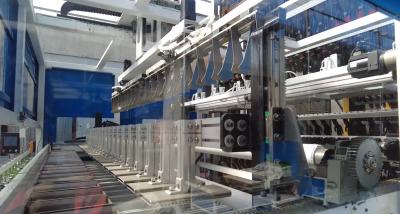 China Horizontal Glove Packing Machine 0.5Mpa-0.8Mpa Latex Gloves Machine for sale