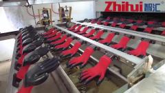 Zhihui AI Automatic Latex Crinkle Glove Dipping Machine