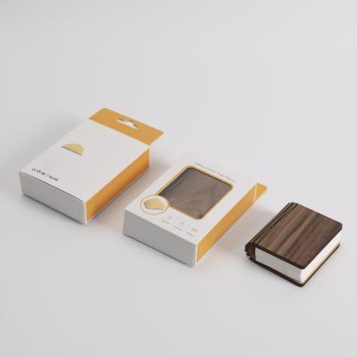 China Mini Folding Paper Fridge Magnet Lamp Origami Light custom for sale