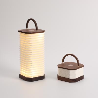China Hanging Origami Led Camping Lamp Waterproof Handheld Accordion Light for sale