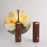 China Walnut Magnetic Foldable Paper Night Lamp Light Butterfly For Museum Store ODM for sale