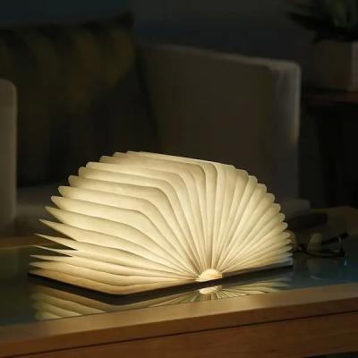 China Folding Mini Modern Paper Floor Lamp Reading Lights For Bedroom USB Red for sale