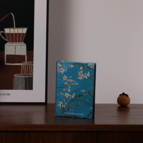 Quality USB Paper Book Lamp Almond Blossoms Touch Control Foldable for sale